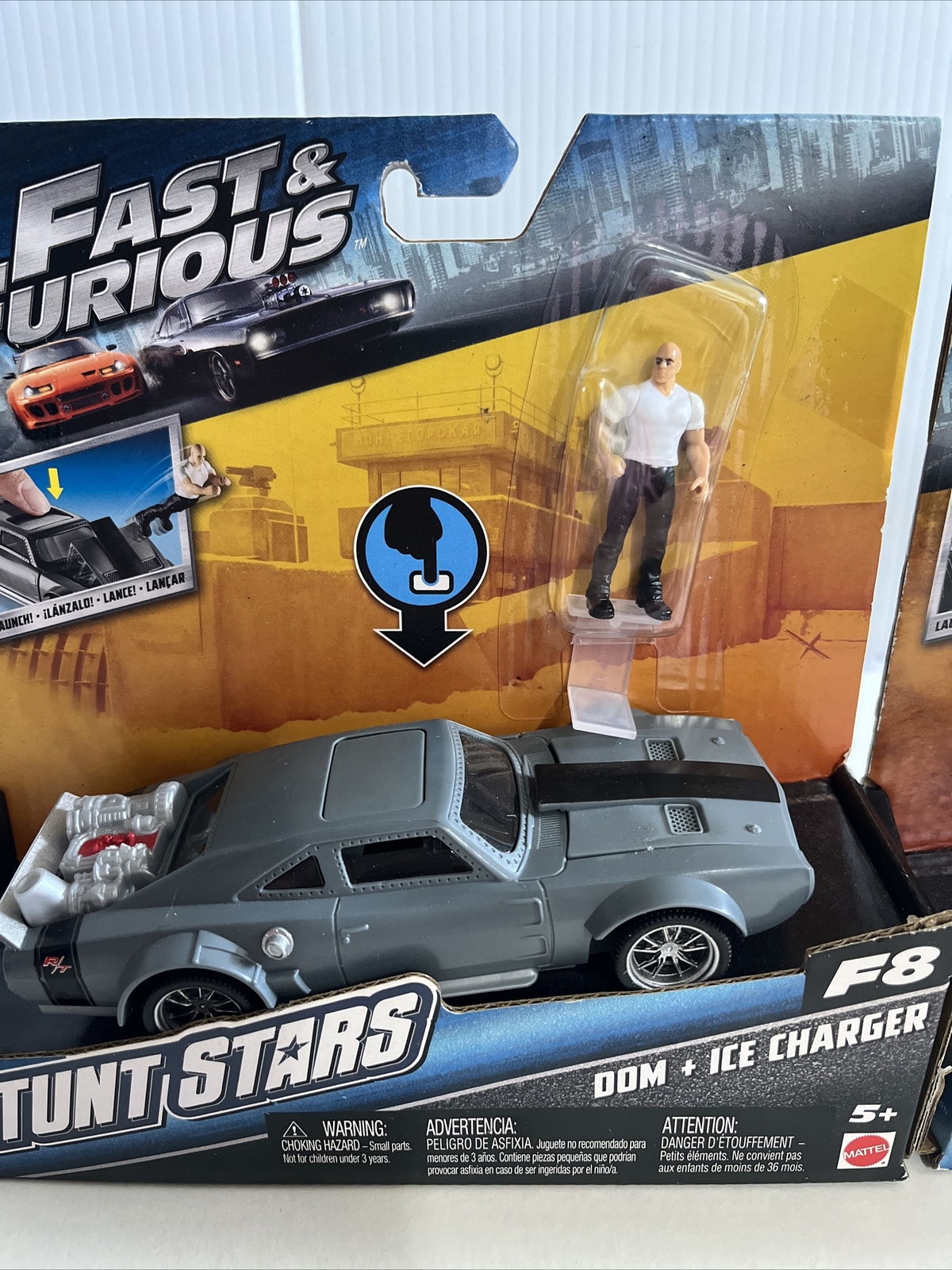 Furious 7 Stunt Stars Dom & Ice Charger &Tej & Jeep Wrangler Rubicon ...