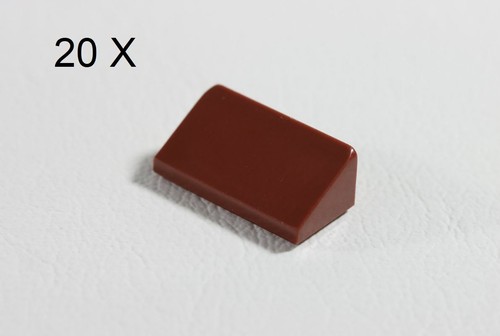 LEGO® Reddish Brown Slope 30 1 x 2 x 2/3 [20 Pieces] ID 85984 | eBay ...