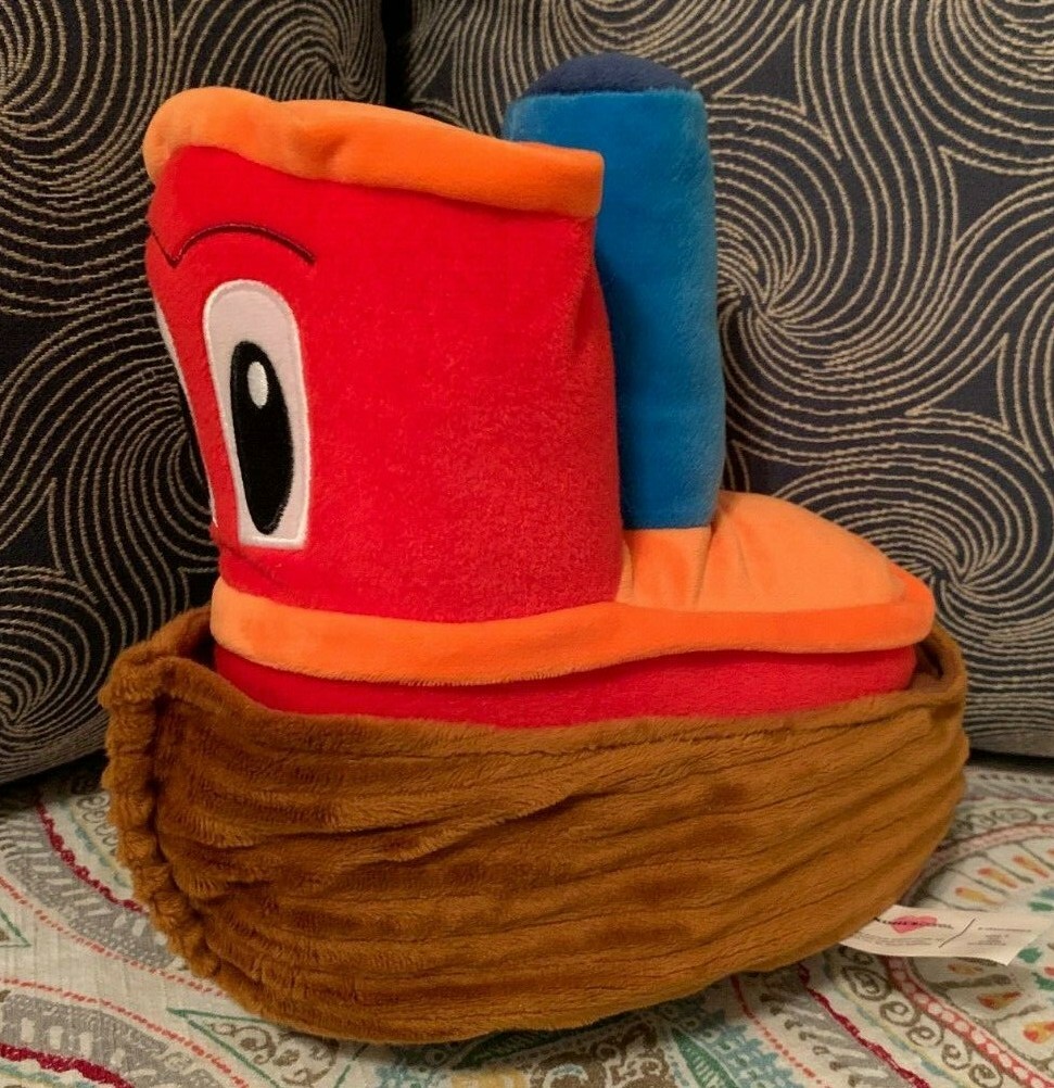 Scuffy the Tugboat Plush Stuffed Animal Toy Little Golden Book 10" CUTE ...