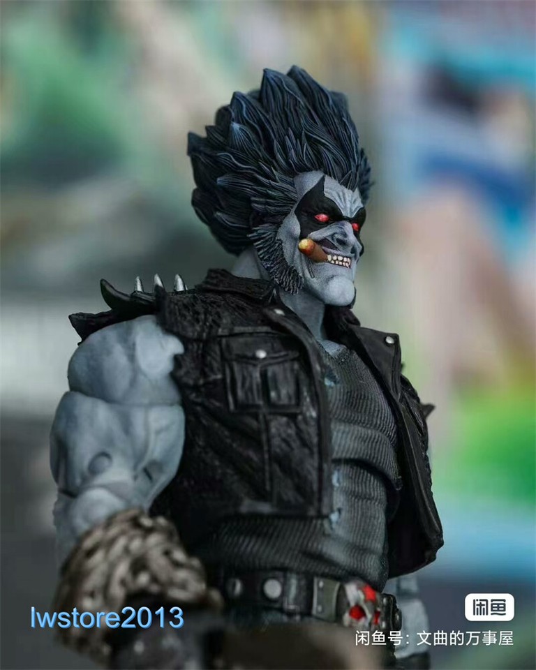 1:6 1:12 1:18 The Wolf Lobo Head Sculpt For 12" 6" Male Action Figure ...