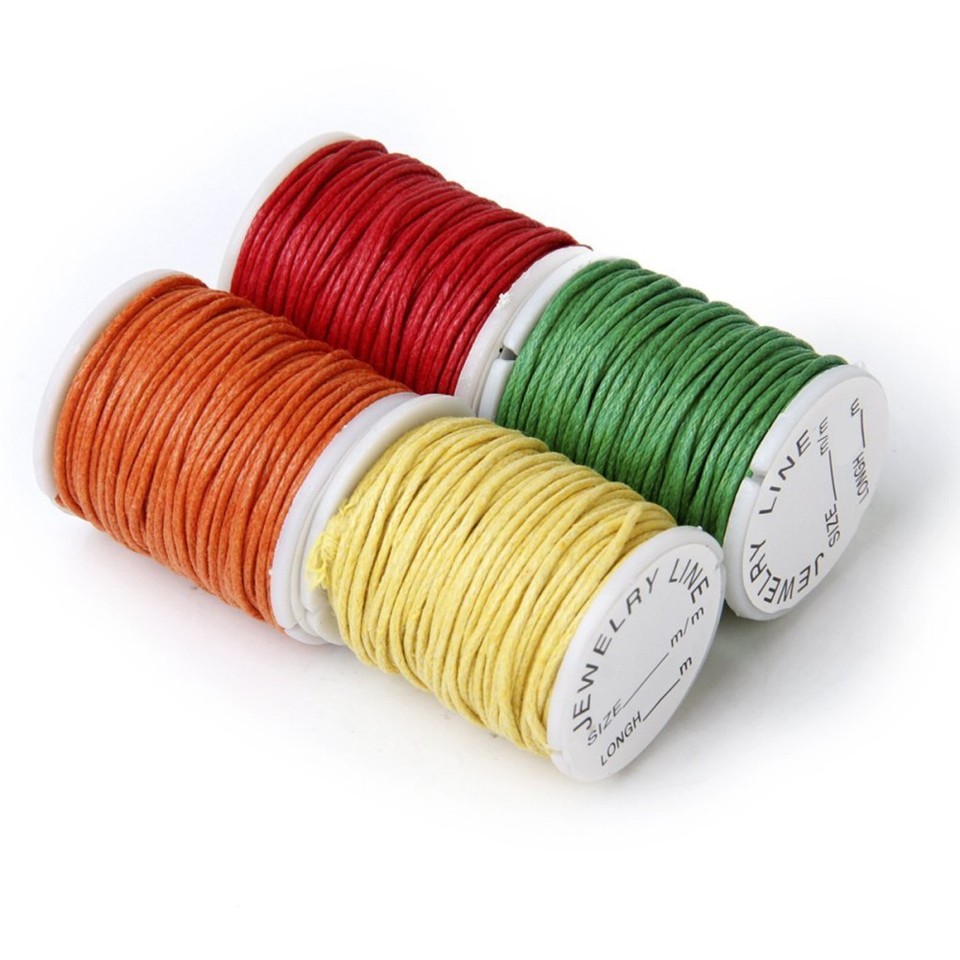 10 Rolls Knitting Yarn knitting 1mm Waxed Nylon Hand | eBay Australia