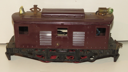 IVES STANDARD GAUGE 3236 Locomotive Engine Red Maroon Burgundy | eBay