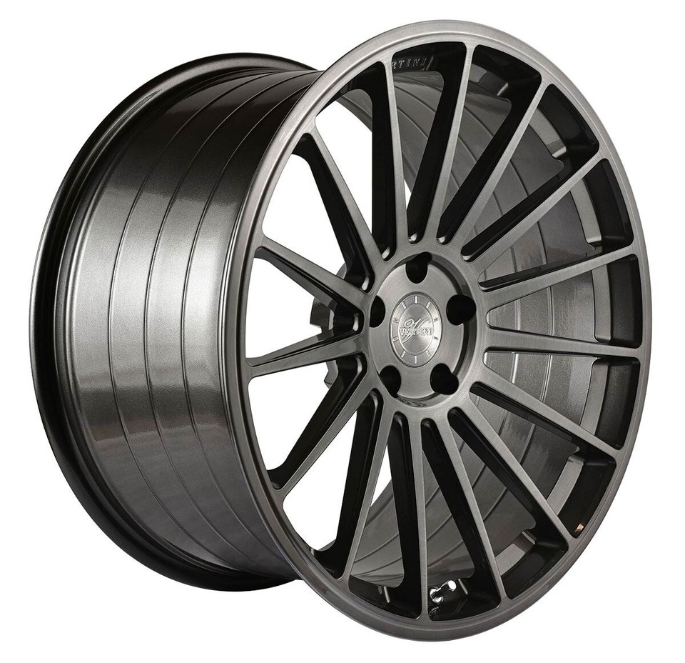 20" Vertini RFS 2.3 Gunmetal Staggered Concave Wheels for Audi A8 S8 D2 ...