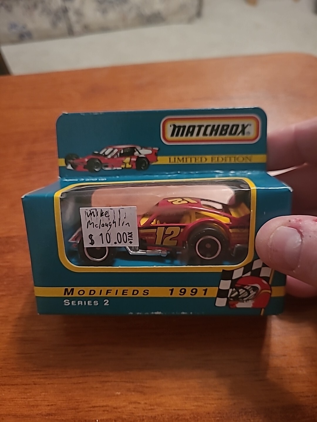 Nice 1991 Matchbox Modifieds Series 2 Mike Mcloughlin #12 Die Cast 1/64 ...