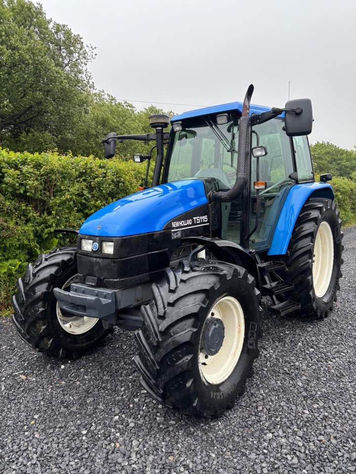 2001 New Holland TS115 Tractor 4x4 Sle | eBay UK