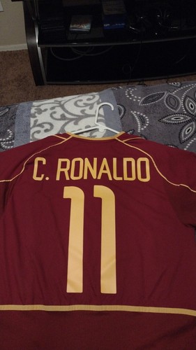 Rare Portugal C.Ronaldo 11 Home Jersey Kit 2002-2003 S21002AOG 182231 ...