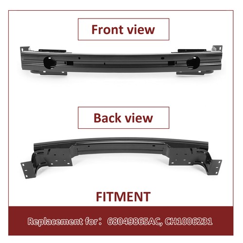 Front Bumper Face Bar Reinforcement For 2009-2012 Ram 1500 Pickup Fits ...