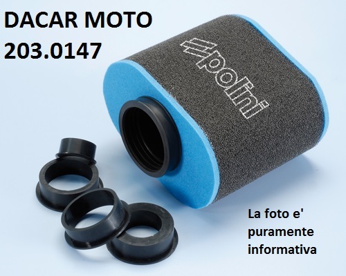 FILTRO ARIA PER SCOOTER BIG EVOLUTION POLINI DERBI : GP1 50 2001-2003 | eBay