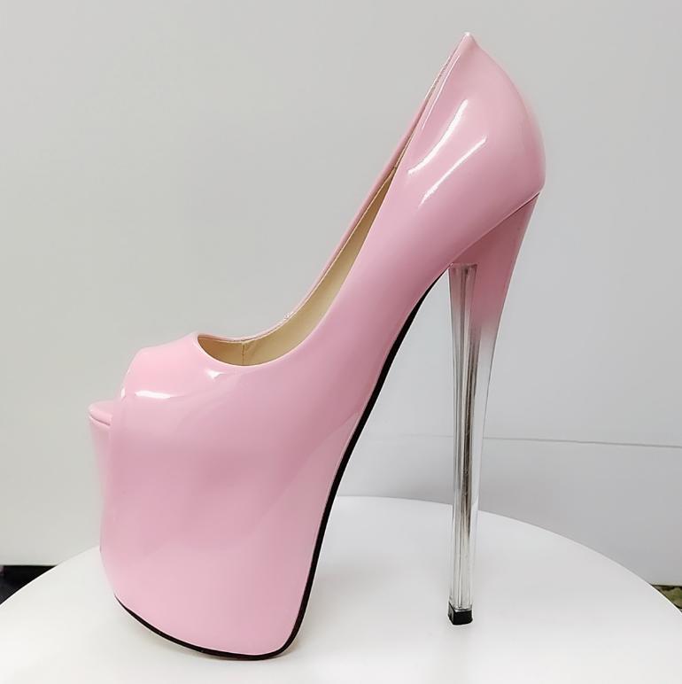Womens Open Toe Platform Super High Heel Super Stiletto Sandal Party ...