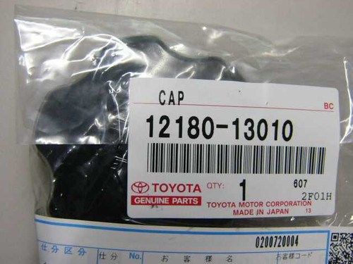 Genuine Toyota Oil Cap Logo Black 12180-13010 F/S | eBay