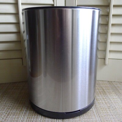 NIB Kitchen Carousel Tool Holder Stainless Steel Rotating Partitioned ...