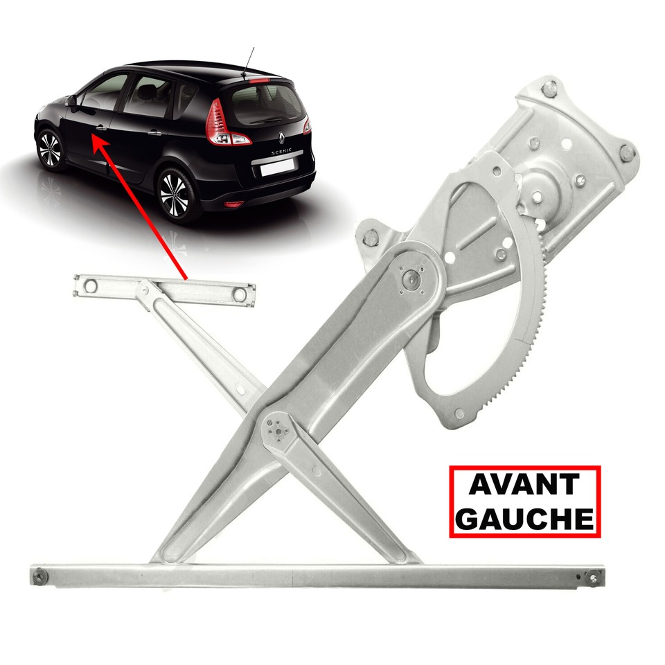 Electric Front Window Lift Left - 807210007R 807212569R Intended for ...