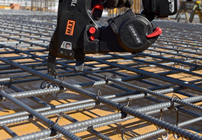 MAX RB440T TwinTier Cordless Rebar Tie Wire Machine Console-only No ...