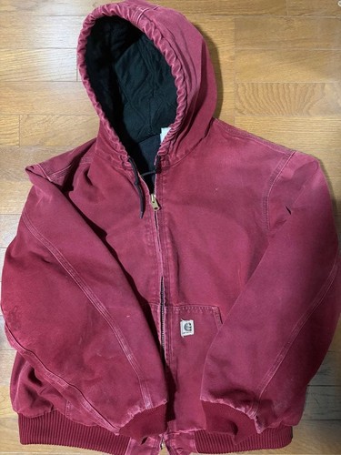 Carhartt Active Jacket in rare red Vintage Extremely rare Men's From ...