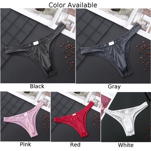 Bikini Underwear Breathable Briefs G-String M/L/XL/2XL Men Nylon Pouch ...