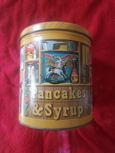 Quaker Oats Aunt J Pancake Mix Tin 1983 Excellent Condition! | eBay