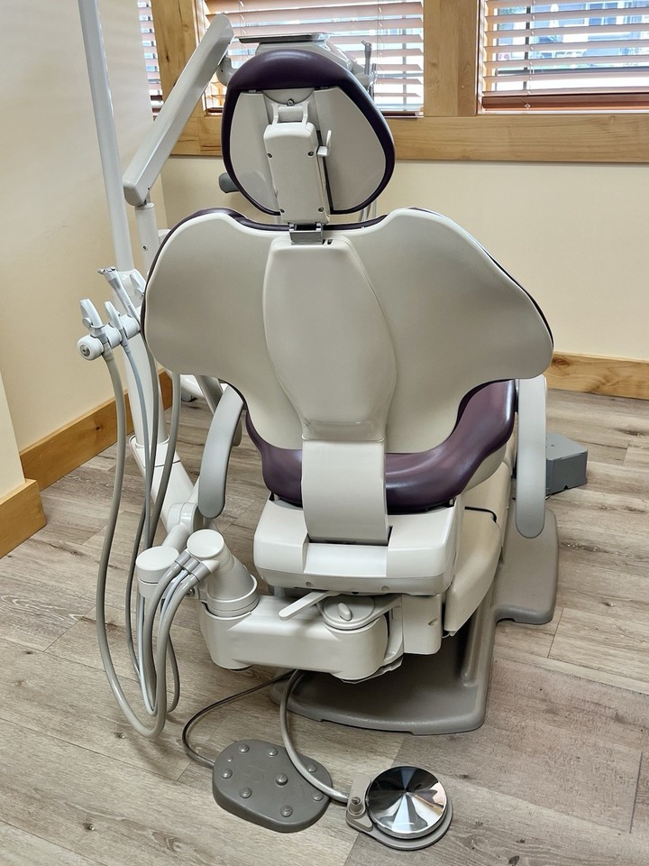 Adec 511 Dental Chair With Doctor/Assistant Delivery Units & Exam Light ...