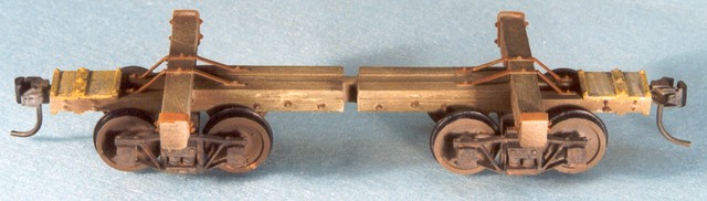 On3/on30 Wiseman Model Services Argent Lumber 20' Russell Skeleton Log ...