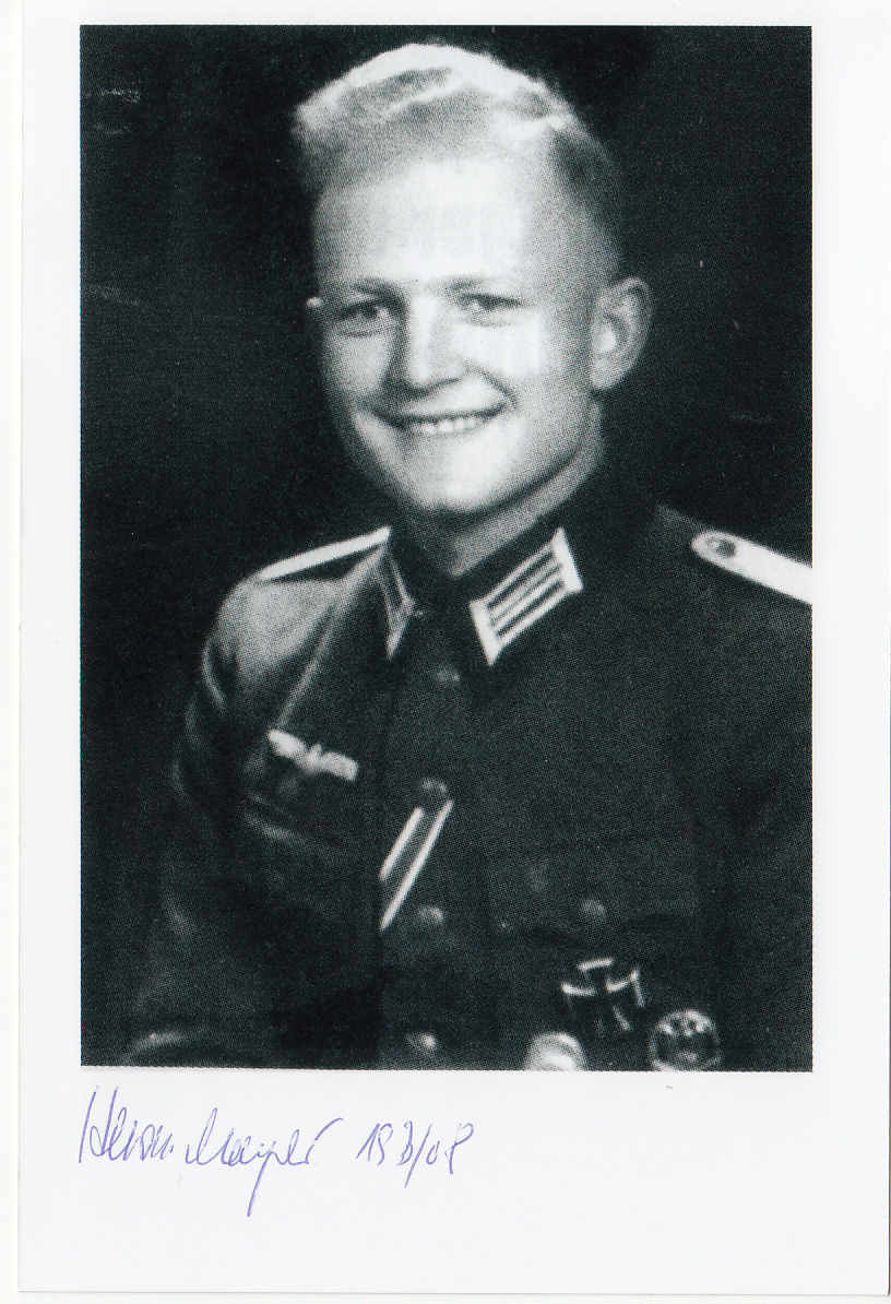 German WWII Knights Cross Hermann Mangels Heer Pionier-Bat. 189 SIGNED ...