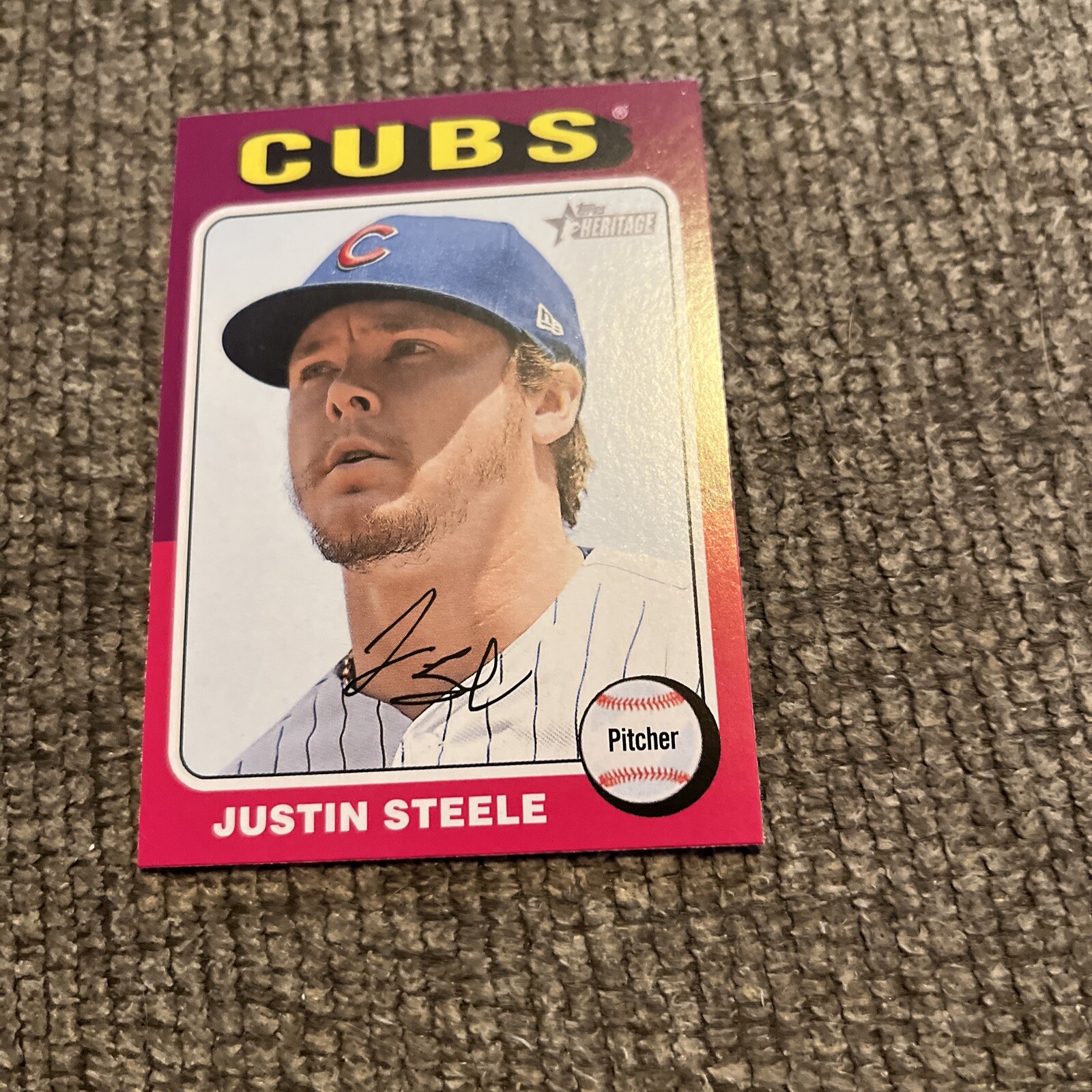 2024 Topps Heritage Justin Steele #278 Chicago Cubs | eBay