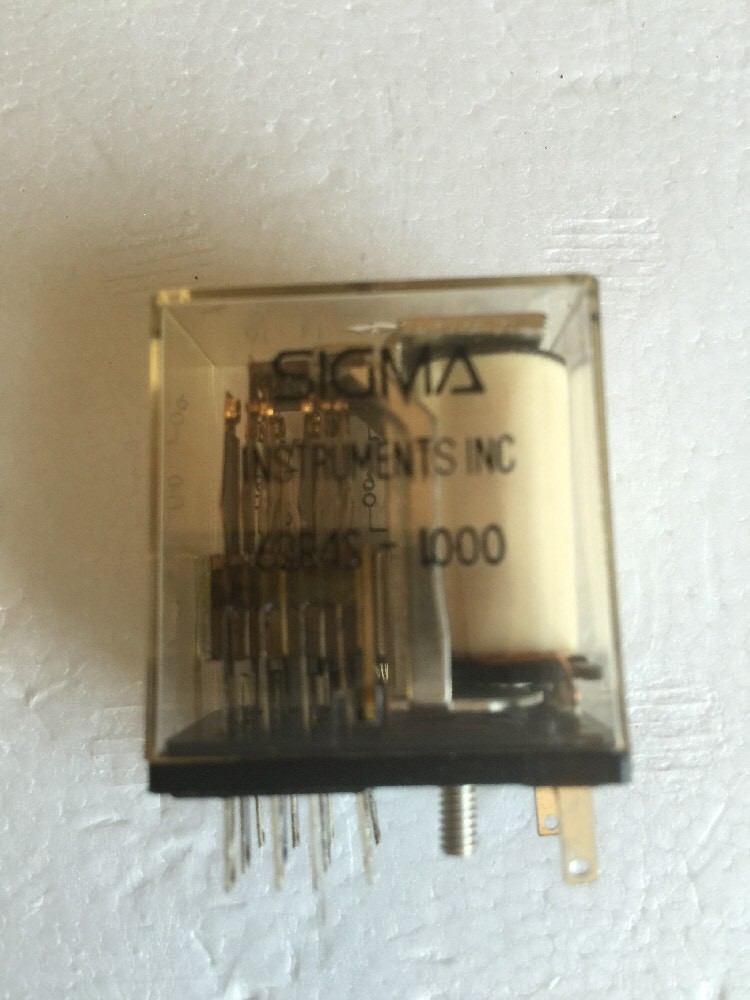 SIGMA Instruments Inc. Relays 4PDT Model 62R4S-1000 Nrw Box Of 10 | eBay