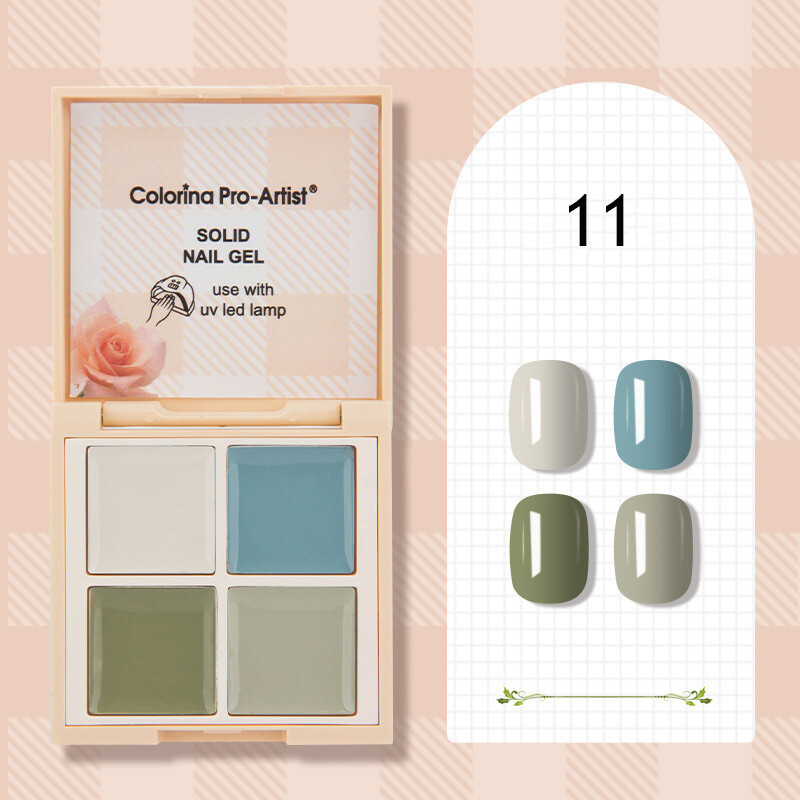 Solid Cream Gel Polish Painting Gel Color Mud Gel Nail Manicure Pudding ...