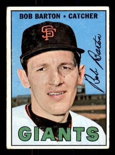1967 Topps Baseball #462 Bob Barton VG *e1 | eBay