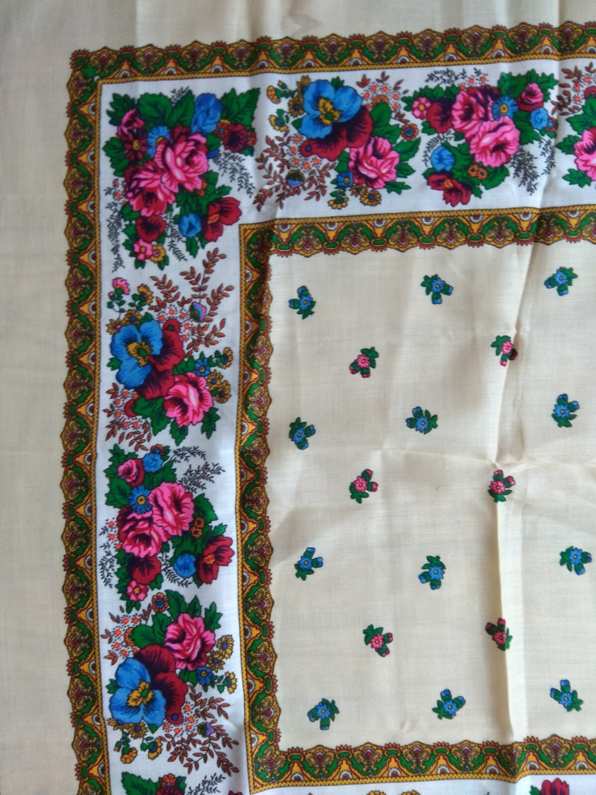 Vintage Ukrainian Shawl Traditional Ukrainian Scarf … - Gem