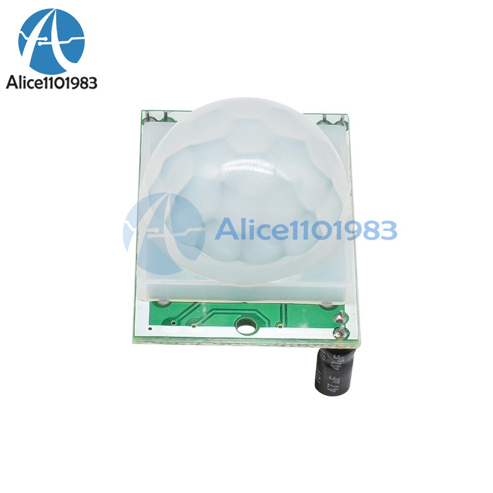 Adjust IR Pyroelectric Infrared IR PIR Motion Sensor Detector Module HC ...