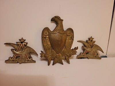 Vintage Cast Iron Eagle Emblem/Badge Lot! | eBay