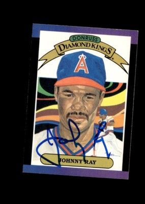Jonny Ray 1989 Donruss Diamond Kings authentic autographed card | eBay