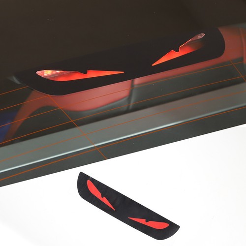 3rd High Mounted Brake Light Trim decal Sticker For 2019-2022 Toyot ...