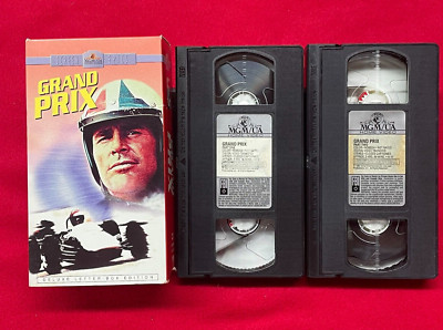 Grand Prix VHS, 1997 Widescreen Version James Garner Eva Marie Saint ...