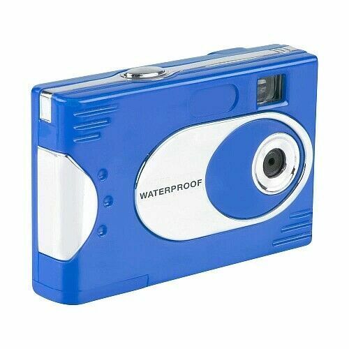 Vivitar V26690 AquaShot Waterproof Digital Camera - Blue for sale ...
