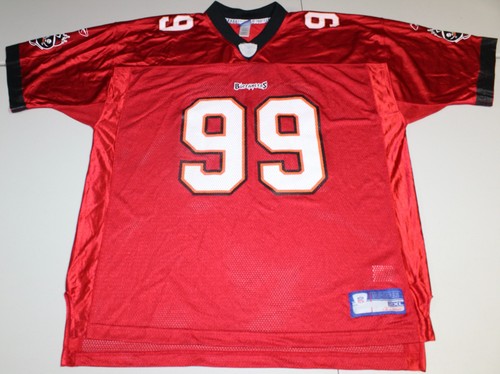 NFL Football Tampa Bay Buccaneers Warren Sapp #99 Jersey 2XL XXL Reebok ...