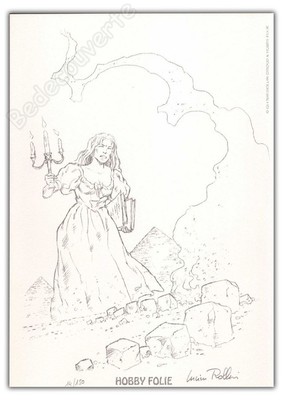 Ex-libris ROLLIN Hobby Folie Le Décalogue : Nahik tome 8 150ex signé A4 ...