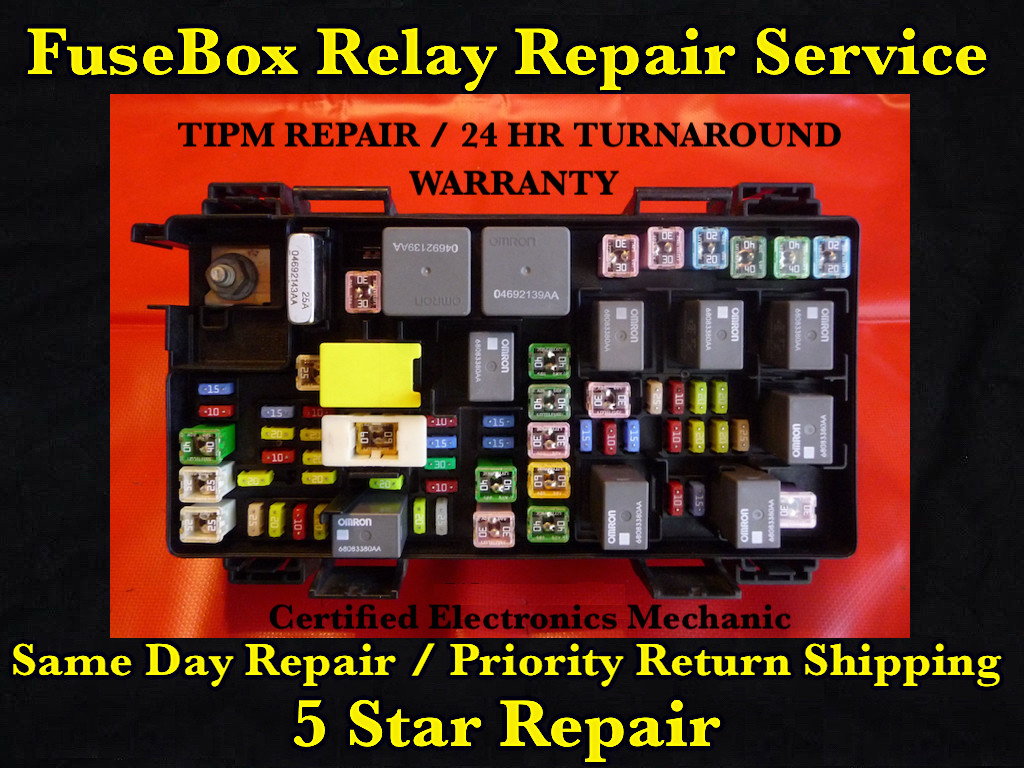 Repair Kit We Install for 2011 - 2012 VW Routan TIPM Fuse Box (Read ...