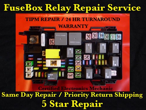 Repair Kit Install for 2011 -2012 Dodge RAM 1500 2500 TIPM Fuse Box (We ...