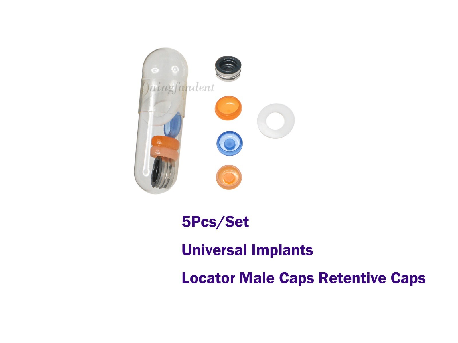 US Dental Attachment Overdenture Locator Retention Cap Male Cap Inserts ...