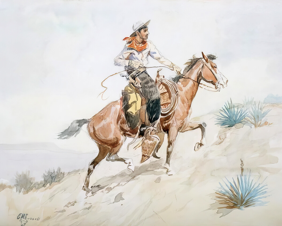 Charles Russell Western Art Paintings Charles M. Russell (1864