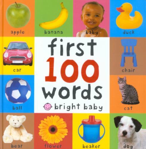 Priddy Books : First 100 Words UK Board Book Edition (B FREE Shipping ...