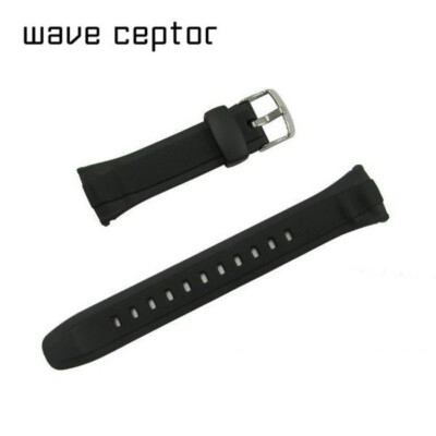 CASIO wave ceptor Genuine Black Watch strap Band 10152407 for WVA-430A ...