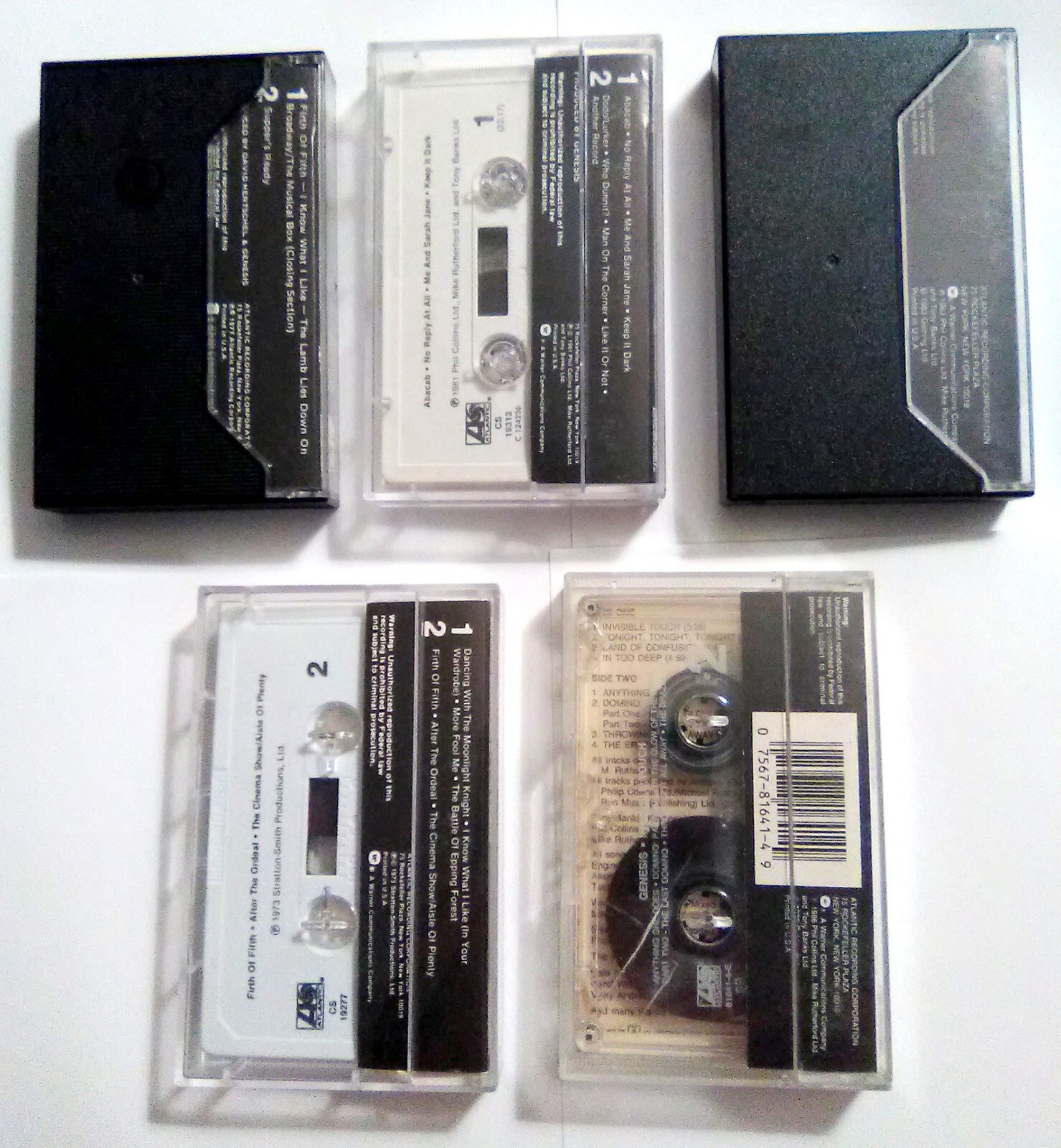 GENESIS Cassette Tapes Lot (13 Tapes) | eBay