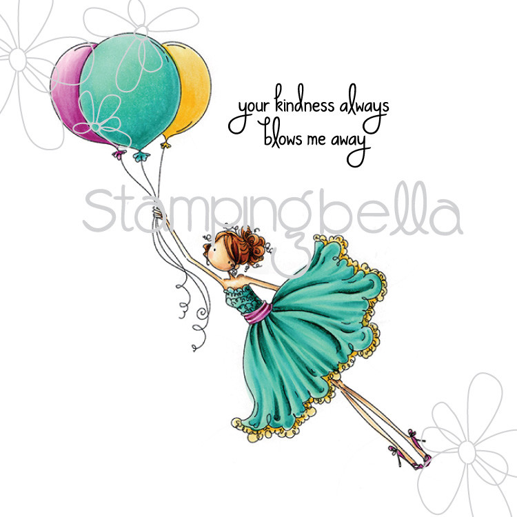 UPTOWN GIRLS-Stamping Bella Cling Mount Rubber Stamp-Stamping ...