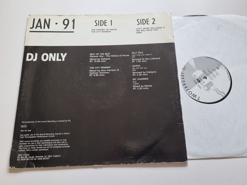 12" LP Vinyl Talk Talk/ Queen - Life's what you make it/ We will rock ...