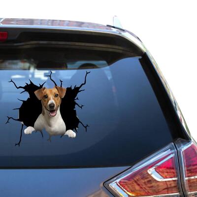 Jack Russell Terrier Car Decal Jack Russell Stickers Magnets Outdoor ...
