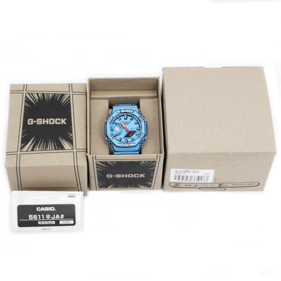 Casio G-SHOCK MANGA THEME GA-2100MNG-2AJR Men's Watch Octagon Blue | eBay