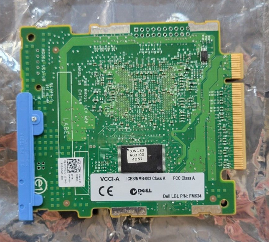 Dell PERC PowerEdge 6/Ir N889 SAS Raid Controller Module Card 0HM030 ...