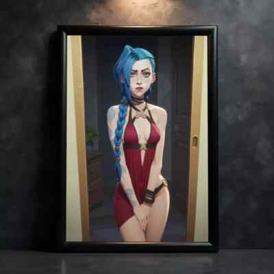Sexy Jinx Arcane Animated Series League Of Legends Poster Print | eBay