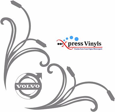 Truck window decals x 2. volvo truck stickers | eBay